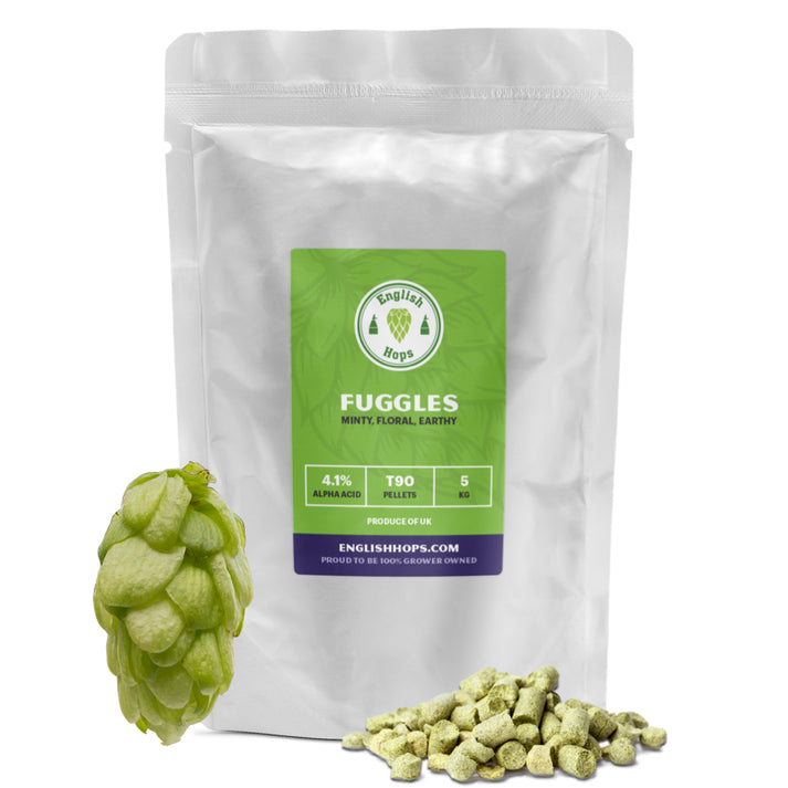 Fuggle T90 Hop Pellets - 5Kg – English Hops
